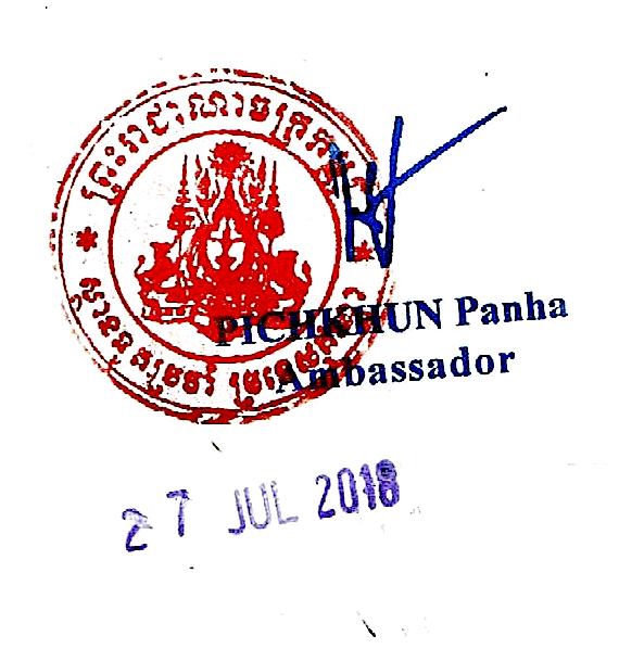 Cambodia Embassy Attestation in India – Document Legalisation